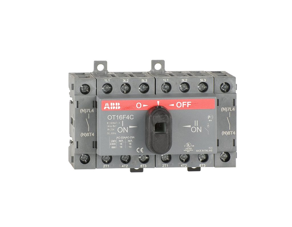 ABB OT16F4C CHANGE-OVER SWITCH – INTERLEC ELECTRICAL SUPPLIES SDN. BHD.