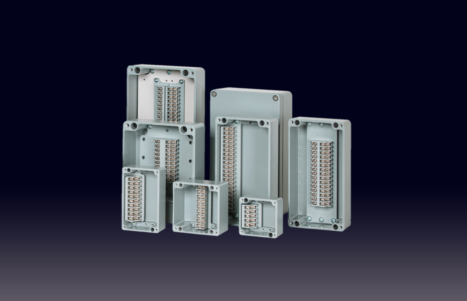 Boxco Aluminum Terminal Block Box Stair Type AL Series – INTERLEC ...