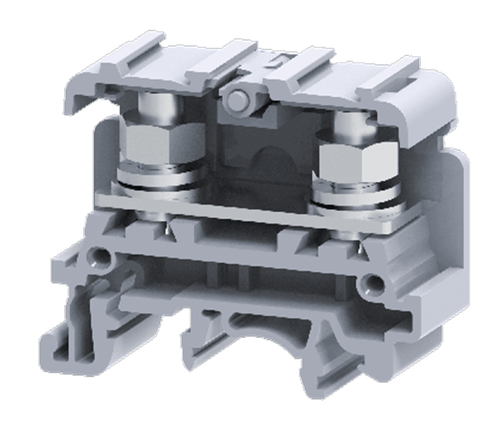Connectwell CSTSN6USH Stud Type Hinge Terminal Block With Universal ...
