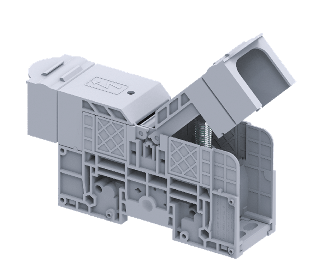 Connectwell PTB120/150SH Stud Type Power Terminal Block With Hinged ...