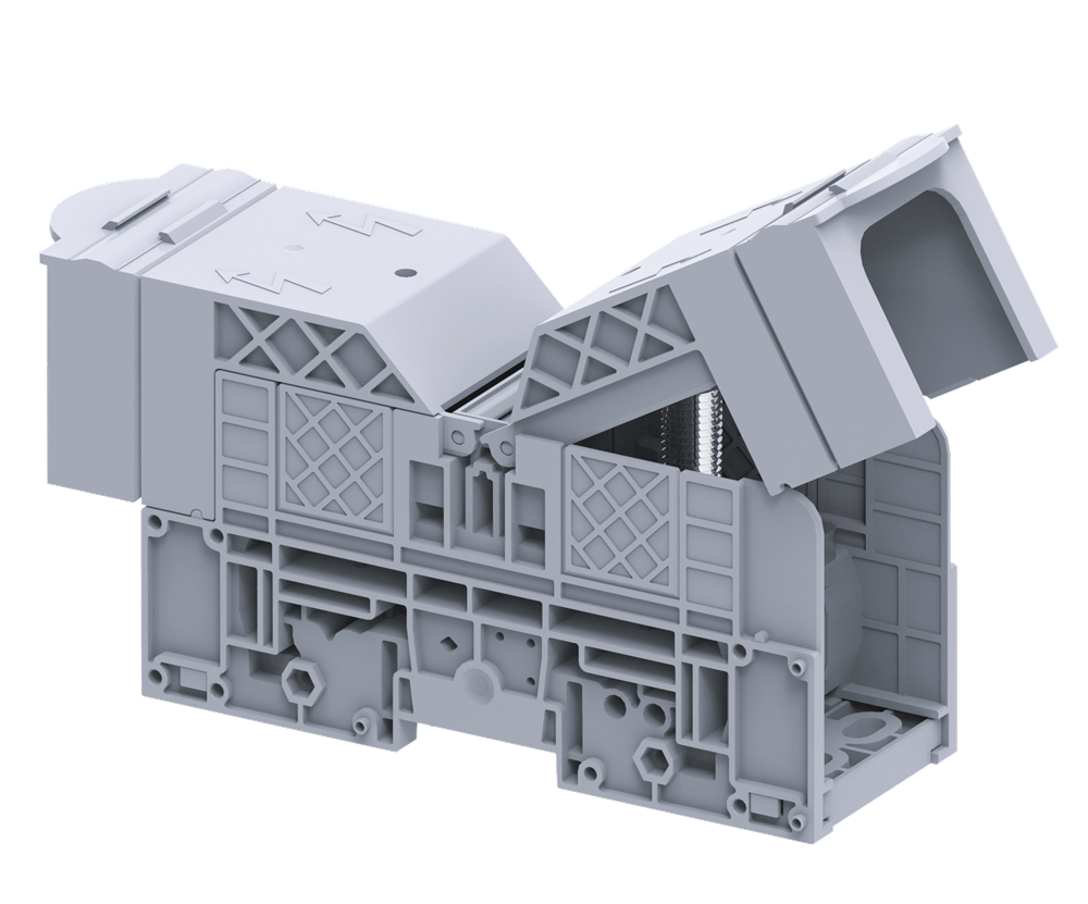 Connectwell PTB185/240SH Stud Type Power Terminal Block With Hinged ...